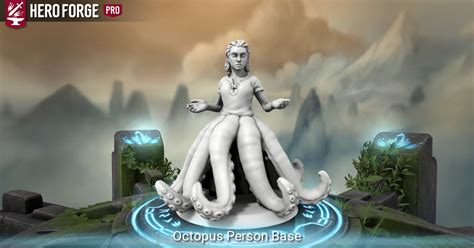 Octopus Person Base Made With Hero Forge