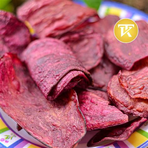 Jual Keripik Ubi Jalar Ungu Snak Ringan Makanan Ringan Renyah Dan