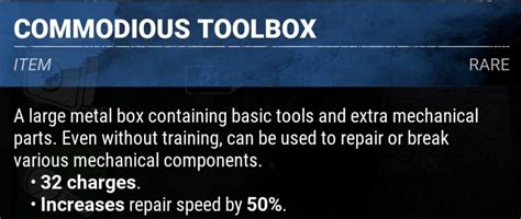 Engineers Vs Commodious Toolbox 🧰 — Bhvr