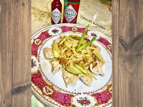 無醬也好吃 清炒雞胸義大利麵 難度 by Casual Kitchen 愛料理