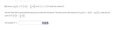 Solved Suppose Linear Interpolation Is Used To Approximate