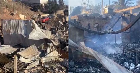 Incendio En Viña Del Mar Gobierno Confirma Un Fallecido Y 130