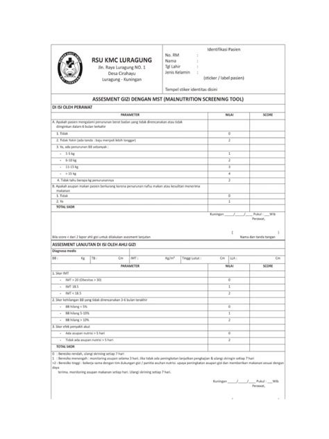 Form Mst Pdf