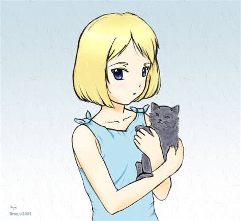 Original She And Her Cat Cgi Ver Minitokyo