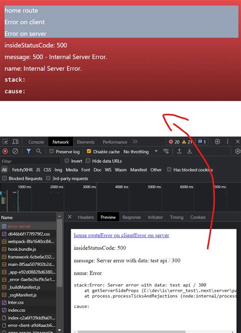 Rendering A Server Side Error · Vercel Nextjs · Discussion 51979 · Github
