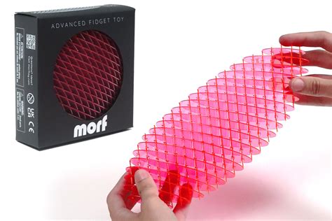 Morf Fidget Worm Pink Big Morf