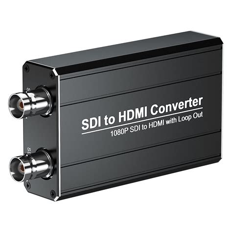 Buy UCYTYON 1080P SDI To HDMI Converter With SDI Loop Out Compatible