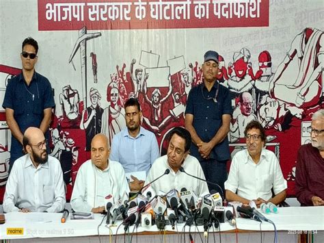 Mp Congress Accuses Shivraj Govt Of ‘scams Cm Hits Back Politics