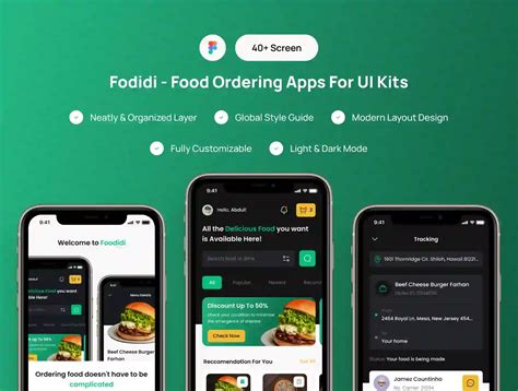 Fodidi Food Ordering Apps For Ui Kits Ui Kits Ui Custom