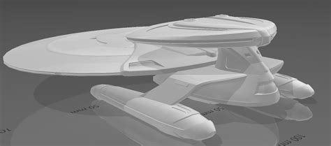 Free Stl File Sto Federation Nebula Class Venture Subtype 🖖 ・3d