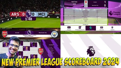 Pes 2021 New Premier League Scoreboard Update 2024 Youtube
