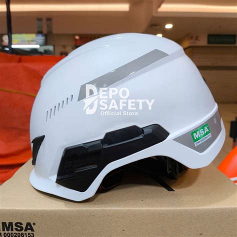 Jual Helm Msa Climbing V Gard H1 Putih Safety Helmet Trivent Lokal