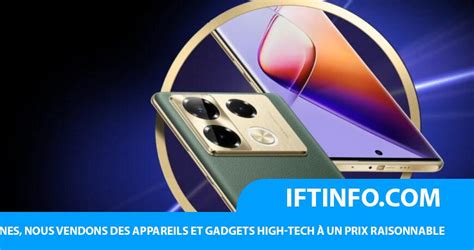 IFTINFO La série Infinix Note 40 annoncée avec des écrans OLED