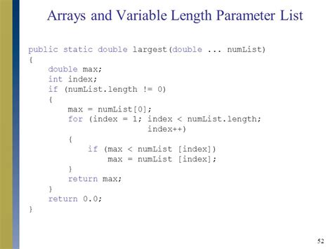 Java Programming Chapter 9 Arrays Ppt Video Online Download