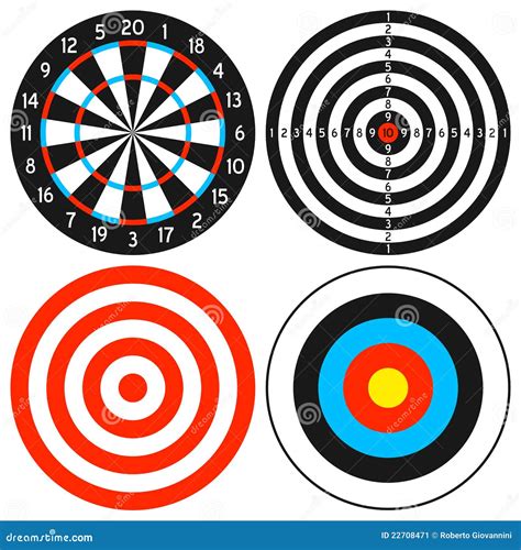 Dart Board Template Printable At Denise Callaghan Blog