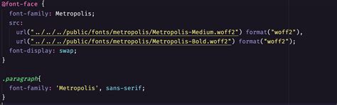 Css Self Hosted Fonts Doesnt Works On Nextjs Stack Overflow