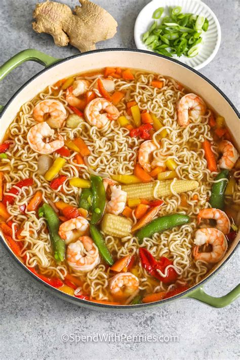 Shrimp Ramen Spend With Pennies