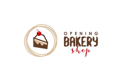 Bakery Logo Ideas Simple Cake Slice Graphic By Lexlinx · Creative Fabrica
