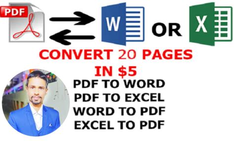 Convert Pdf To Word Excel And Convert Scanned File Images Ocr Png