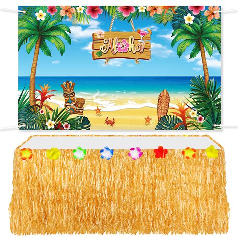 Hawaiian Party Background