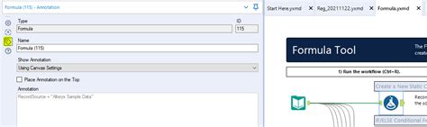Solved How To Hide Formulas Showing Inside Workflow Alteryx Community
