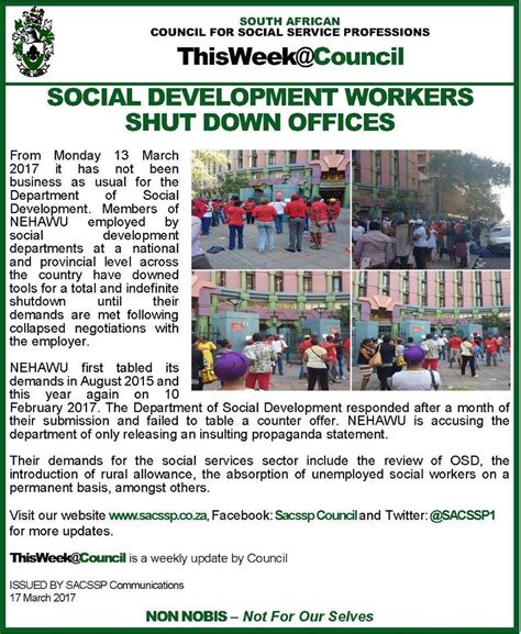 South African Council For Social Service Professions