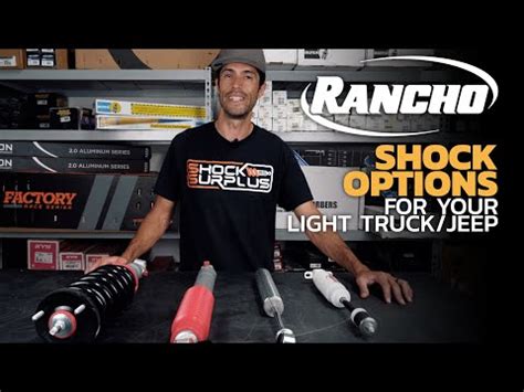Rancho Rs7mt Shock Set 2007 2018 Jeep Wrangler Jk