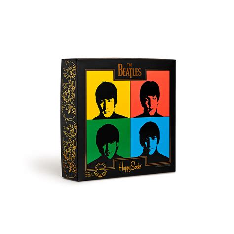 The Beatles X Happy Socks 4 Pack T Set The Beatles Official Store