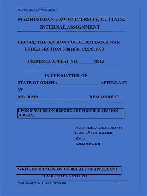 Crpc Moot Pdf Bail Arrest