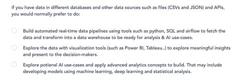 Solved If You Have Data In Different Databases And Other