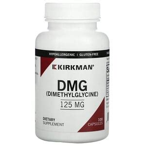 DMG Dimethylglycine 125 Mg 100 Capsules Kirkman Labs SuperFoodsNZ