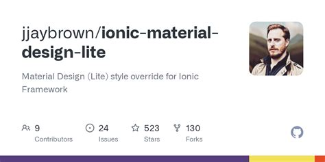 Github Jjaybrownionic Material Design Lite Material Design Lite