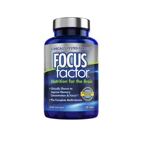 Focus Factor Supplement Nutrition For The Brain 180 Tablets Ehavene