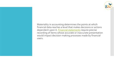 Ppt Understanding The Materiality Concept In Accounting A