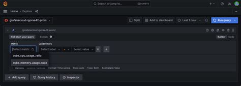Integration With Grafana Cloud Cube Docs