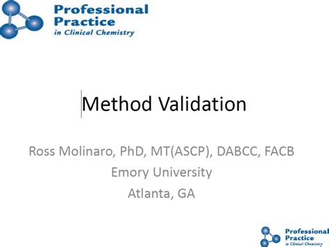 Smartlabtools Method Validation