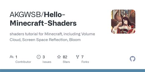 hello minecraft shaders 着色器文件 shaders files helloworld 7 高级水面特效绘制