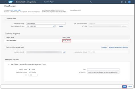 Setting Up Sap Cloud Transport Management For Sap Sap Community
