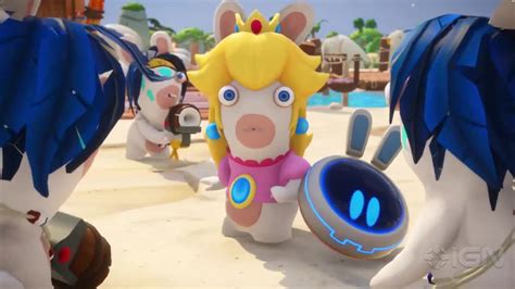Mario Rabbids Kingdom Battle Presenta Rabbid Peach