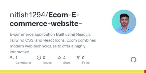 Github Nitish1294ecom E Commerce Website E Commerce Application