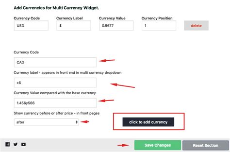 Multiple Currency Widget Wp Rentals Help