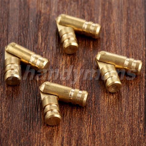 4pcs Brass Hidden Concealed Invisible Hinges Barrel Jewelry Box Cabinet Hinge Ebay