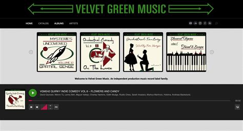 Velvet Green Music Dgt Creative