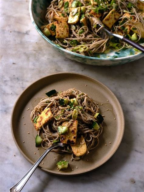 Otsu Soba Recipe With Ginger Sesame Dressing