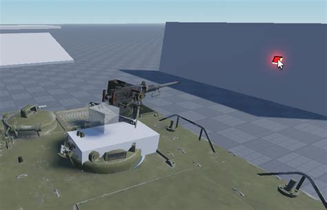 assistance with vertical alignment of tank turret scripting support