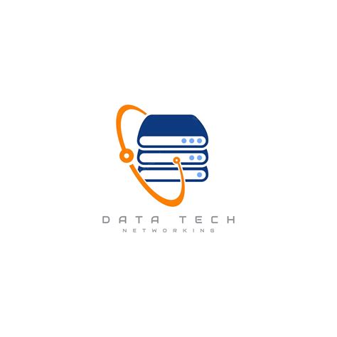 Premium Vector Data Technology Logo Design Data Tech Data Networking