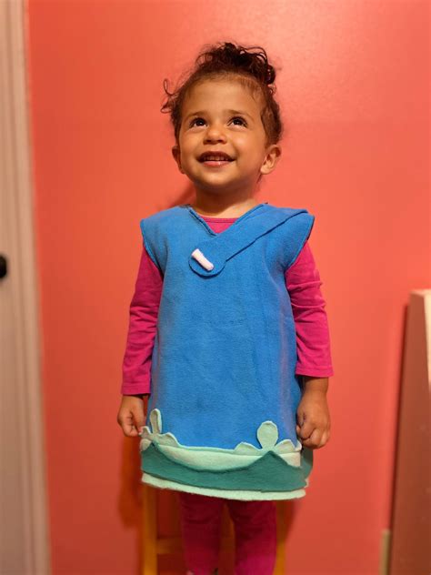 Queen Poppy Trolls 2 World Tour Halloween Costume Dress Birthday Party