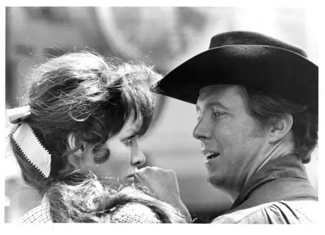 Susan Howard And Actor Edd Byrnes In The Silent Gun Circa 1969 Old