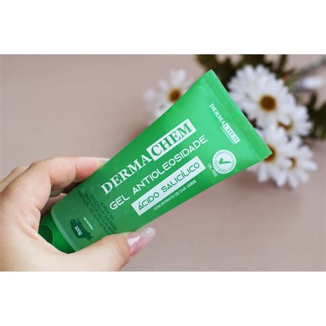 Derma Chem Gel Antioleosidade Ácido Salicílico Extrato de Chá Verde