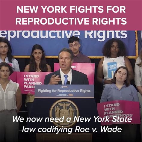 New York Fights For Reproductive Rights Join Me In Telling The Sate